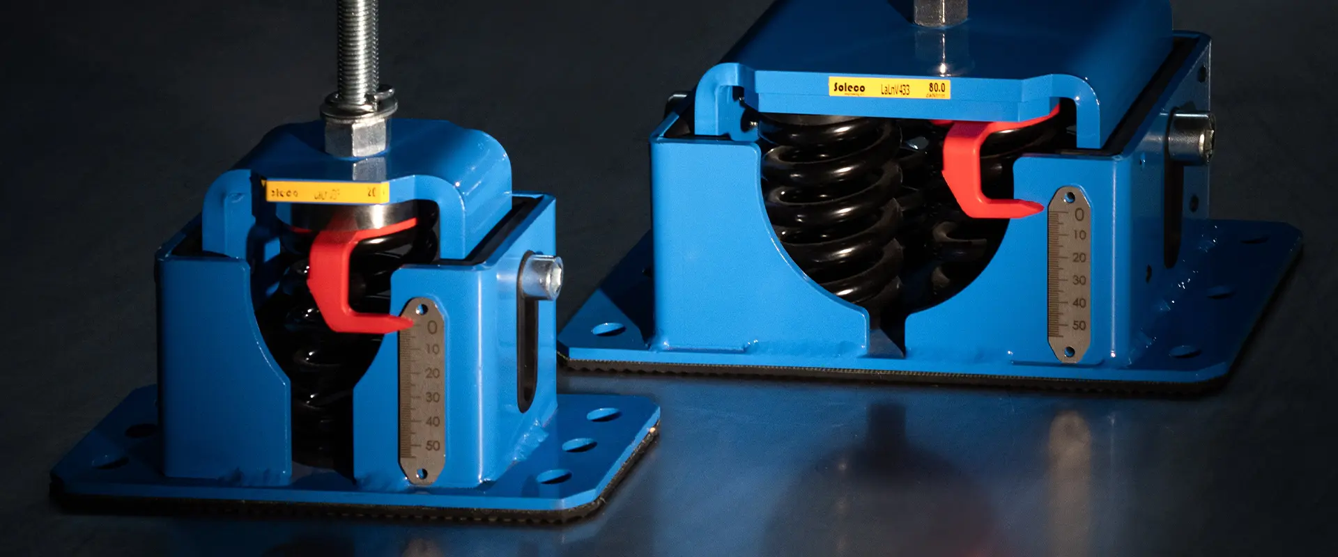 The new series of anti-vibration seismic isolators LaLN - Soleco